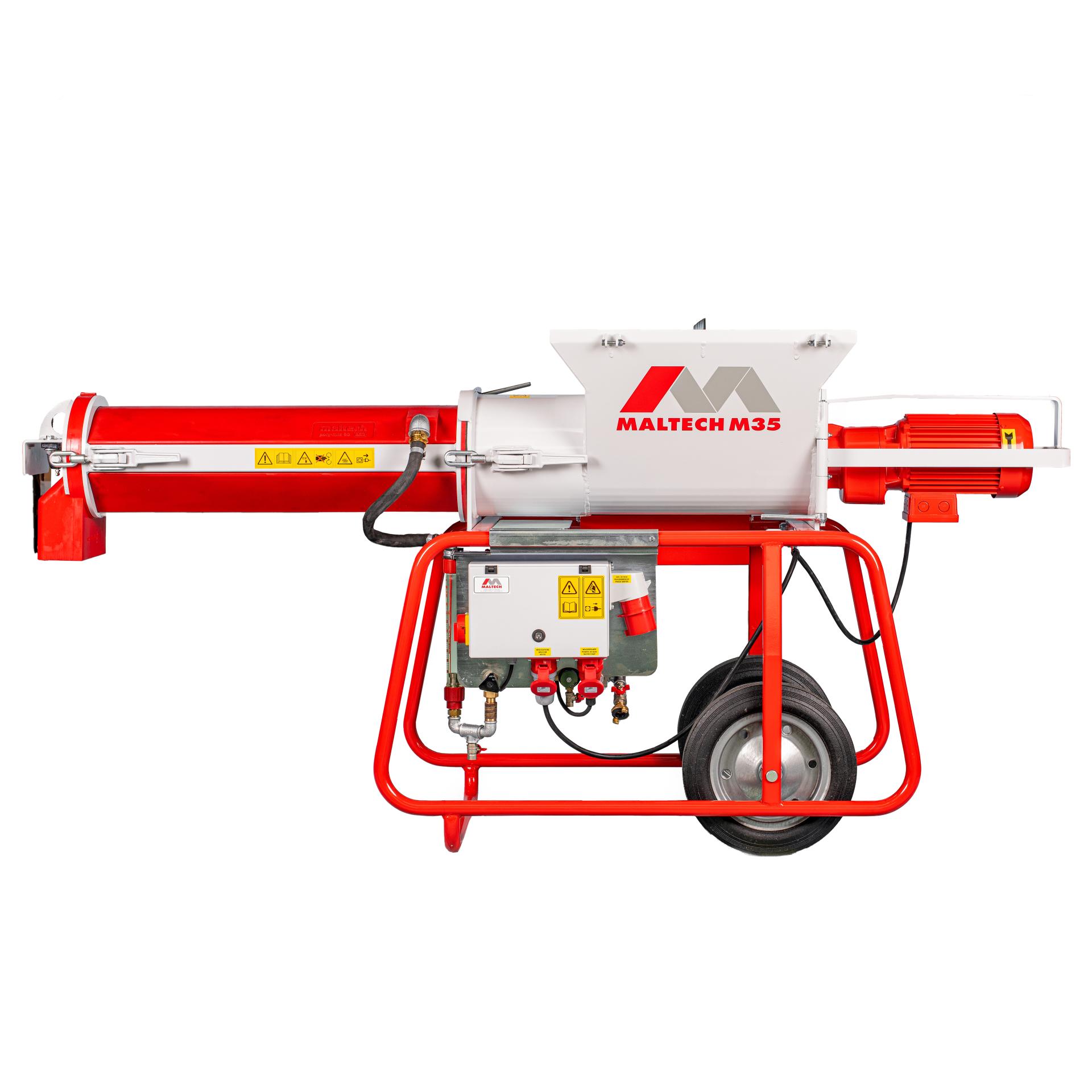 Mescolatore di malta firmato Maltech, Vipiteno