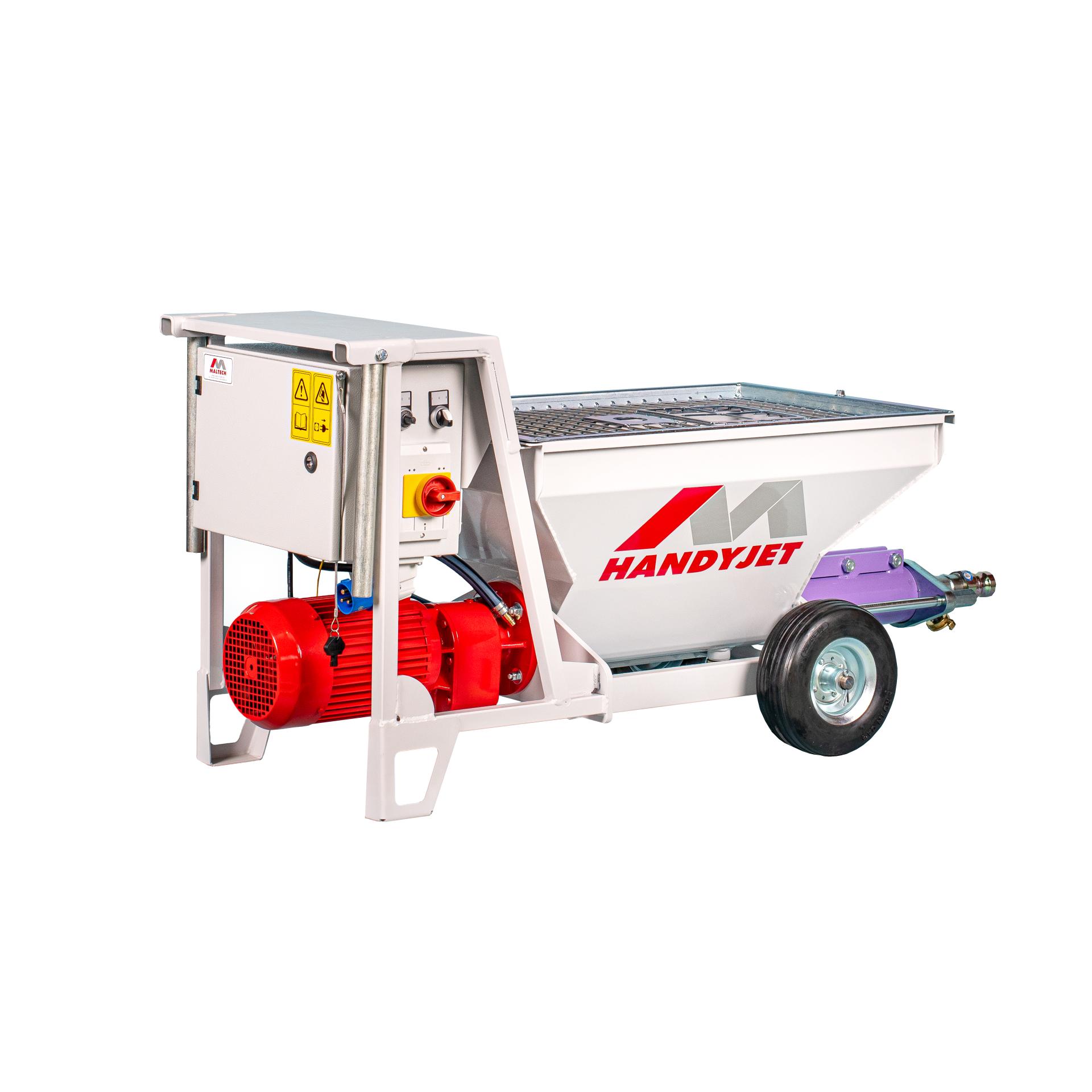 Handyjet, conveying pump for all mortar and plaster